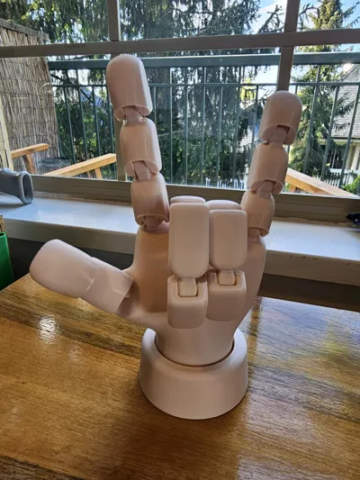 Articulated Hand by MingGY MakerWorld: Download Free 3D Models