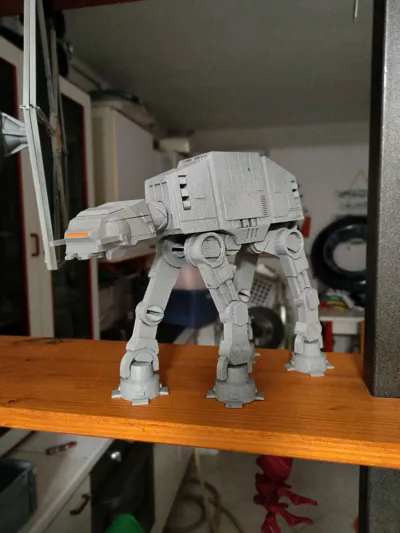 Star Wars AT-AT Kit Card Frameless Remixed by Liroy MakerWorld ...