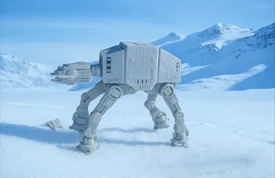 Star Wars AT-AT Kit Card Frameless Remixed by Liroy MakerWorld ...