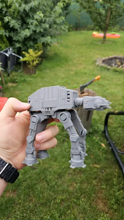 Star Wars AT-AT Kit Card Frameless Remixed by Liroy MakerWorld ...