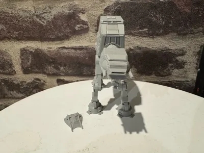 Star Wars AT-AT Kit Card Frameless Remixed by Liroy MakerWorld ...