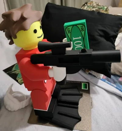 Mega Lego-like flippers (10:1 scale) by Julia Ebert - MakerWorld