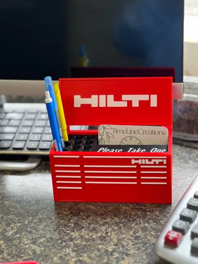 Business Card Inserts for Toolbox by Mrtk1970 - Free 3D Print Model ...