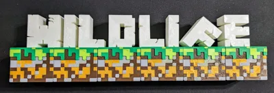 Minecraft Lettering - the perfect gift for minecraft fans - No MMU ...