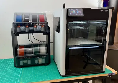 AMS & AMS 2 Pro Modular Rack - Build your tower by QD3D MakerWorld ...