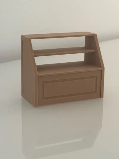 Miniature Shop Display Shelves Dollhouse Furniture - Free 3D Print ...