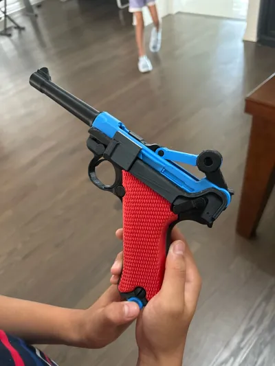 War II Classic Luger P08 Toy pistol（No launch） by 补补觉去 MakerWorld ...