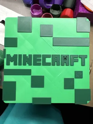 Creeper Head Box – Minecraft Storage Cube by Emanuele MakerWorld ...