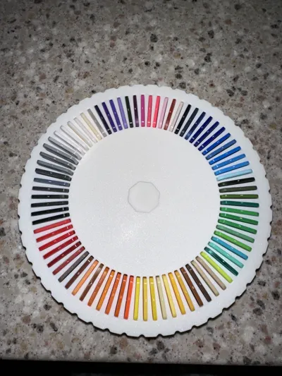 Swatch Display Holder & Carousel for Bambu Lab Filament Swatches ...