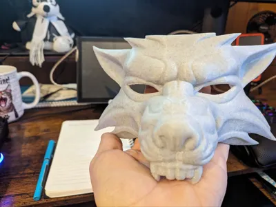 Witcher fox mask by ImpacterDIY - MakerWorld