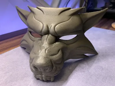 Witcher fox mask by ImpacterDIY - MakerWorld