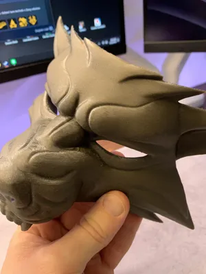 Witcher fox mask by ImpacterDIY - MakerWorld