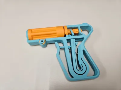 Toothpick Revolver - Free 3D Print Model - MakerWorld