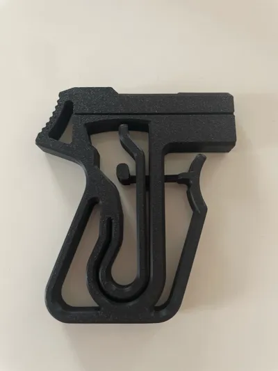 Toothpick Revolver - Free 3D Print Model - MakerWorld