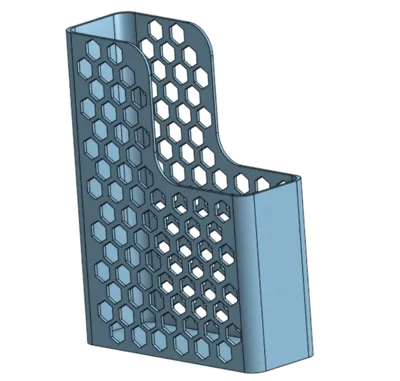 Hexagonal A4 Paper Tray by Rob MakerWorld: Download Free 3D Models