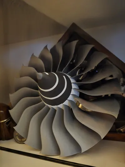 High Bypass Jet Engine Fan by CATIAV5FTW MakerWorld: Download Free 3D ...