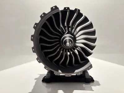 3D Printable Jet Engine - Free 3D Print Model - MakerWorld