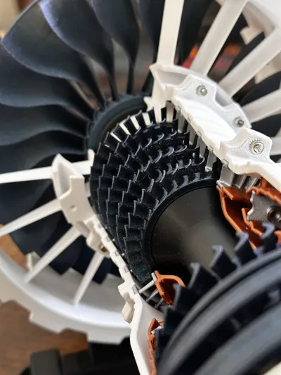 3D Printable Jet Engine by CATIAV5FTW - MakerWorld