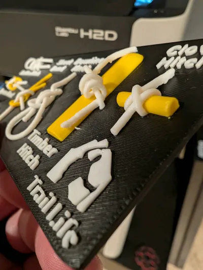 Scouts Knots Hitches and Bend Reference Card - Free 3D Print Model ...
