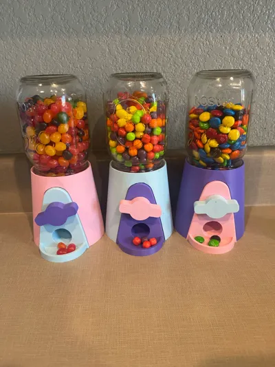 Easy Print Multi-Color Mason Jar Candy Machine by carlbelcher ...