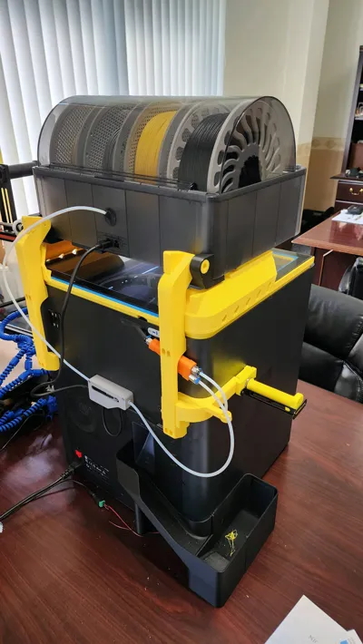 Side Spool Holder for AMS Flipper by Jakob_K_Design MakerWorld ...