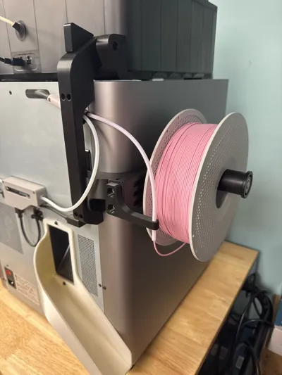 Side Spool Holder for AMS Flipper by Jakob_K_Design MakerWorld ...