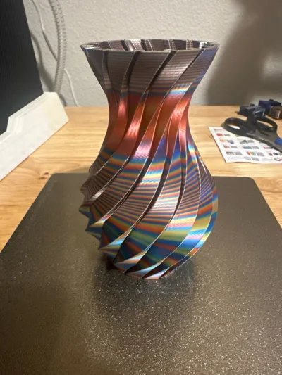 Twisting Pillars Vase by jwalker55 MakerWorld: Download Free 3D Models