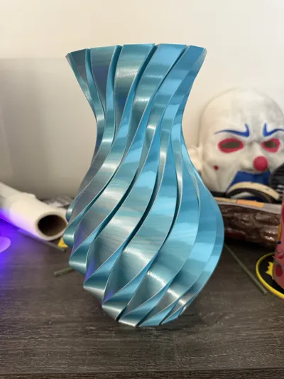 Twisting Pillars Vase by jwalker55 MakerWorld: Download Free 3D Models