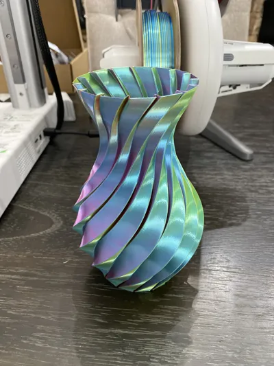 Twisting Pillars Vase by jwalker55 MakerWorld: Download Free 3D Models