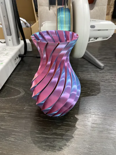 Twisting Pillars Vase by jwalker55 MakerWorld: Download Free 3D Models