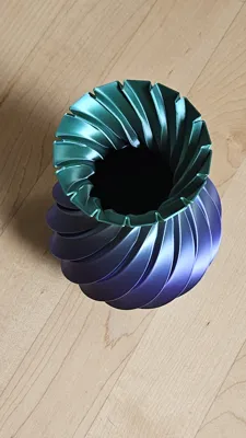 Twisting Pillars Vase by jwalker55 MakerWorld: Download Free 3D Models