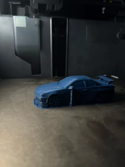 Nissan GTR R34 - Free 3D Print Model - MakerWorld