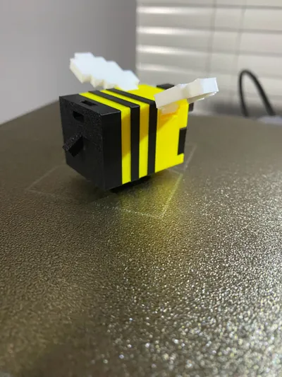 Modular Minecraft Bee – Print, Snap, Done! Remixed by Timbo McFly MakerWorld: Download Free 3D ...