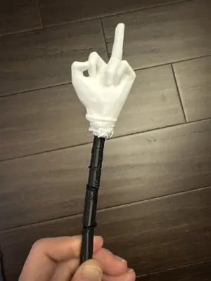 Middle Finger Wand - collapsible/telescoping middle finger by Joe ...
