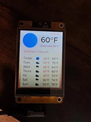 Aura, Smart Weather Forecast Display by Surrey Homeware MakerWorld ...