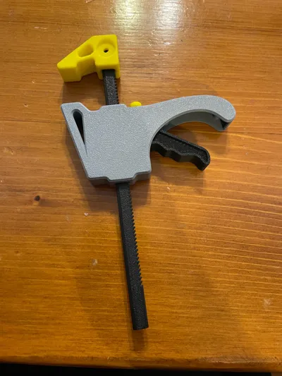 Fidget Quick-Grip Trigger Clamp good for gluing - Free 3D Print Model ...