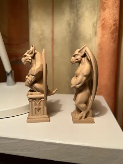 Gargoyle Statue #3 by Triple G Workshop MakerWorld: Download Free 3D Models