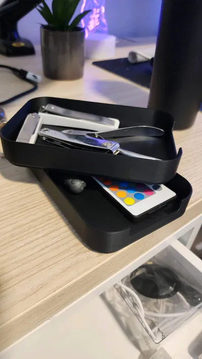 Stackable Trays 150x100mm by AyAyRon MakerWorld: Download Free 3D Models