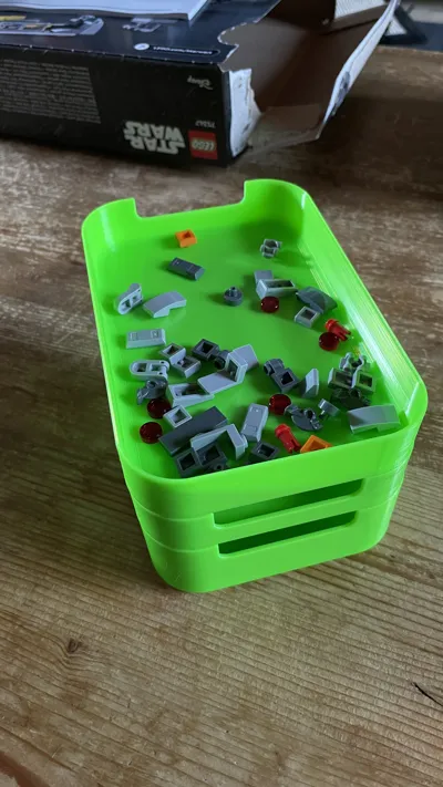 Stackable Trays 150x100mm by AyAyRon MakerWorld: Download Free 3D Models