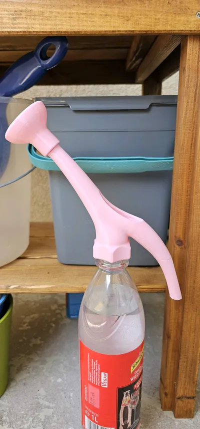 2-in-1 Bottle Watering Cap by jorm MakerWorld: Download Free 3D Models