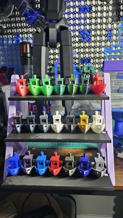 Stair Step Shelf - Free 3D Print Model - MakerWorld