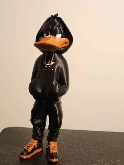 Urban Daffy Duck Blacked-Out Kit by Ryan MakerWorld: Download Free 3D Models
