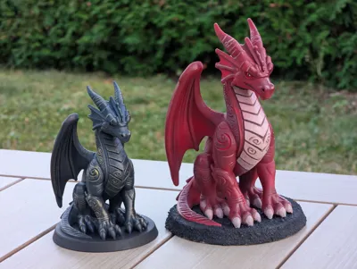 Stormfang Dragon - Free 3D Print Model - MakerWorld