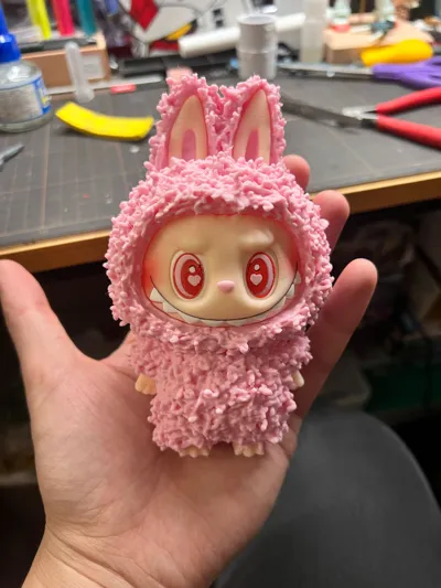 Labubu with Curly Hair_ Matching Original Accessories by 王铁锤 MakerWorld ...