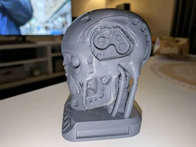 T800 Smooth Terminator Endoskull Print WithBase Shared by spank7 ...