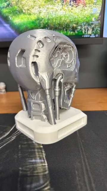 T800 Smooth Terminator Endoskull Print WithBase Shared by spank7 ...