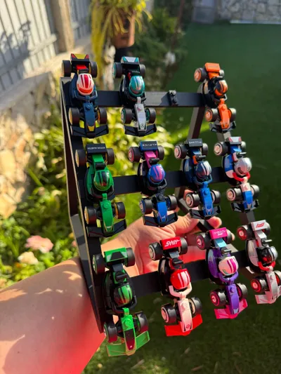 Brick F1 MiniFig / Minifigure Stand / Display by Dominik H. MakerWorld ...