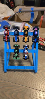 Brick F1 MiniFig / Minifigure Stand / Display by Dominik H. MakerWorld ...