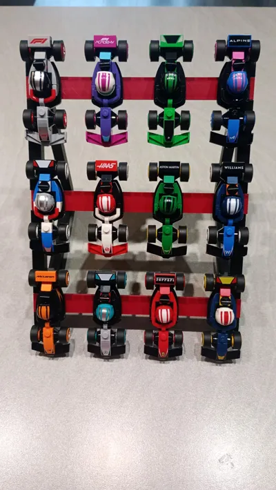 Brick F1 MiniFig / Minifigure Stand / Display by Dominik H. MakerWorld ...