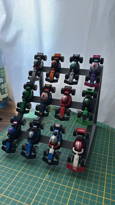 Brick F1 MiniFig / Minifigure Stand / Display by Dominik H. MakerWorld ...